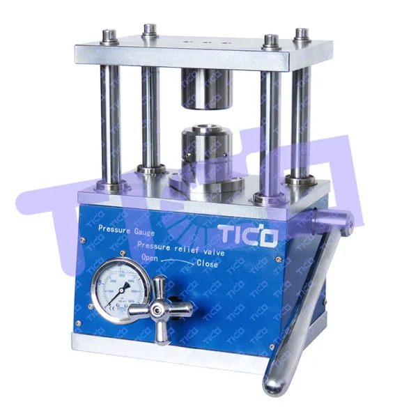 CR2032 Coin Cell Crimper Manual Hydraulic Crimping Machine for Lab ...