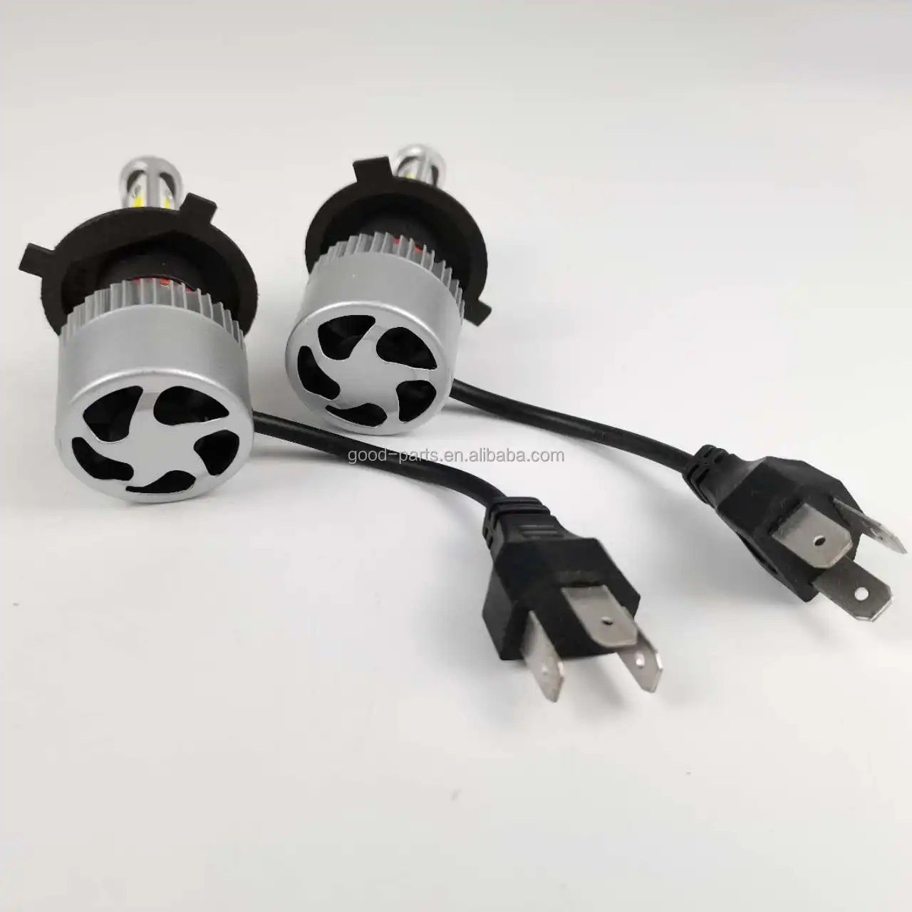 High Performance H4 36W 4000LM DC9-32V COB Chips 6000-6500K LED Light ...