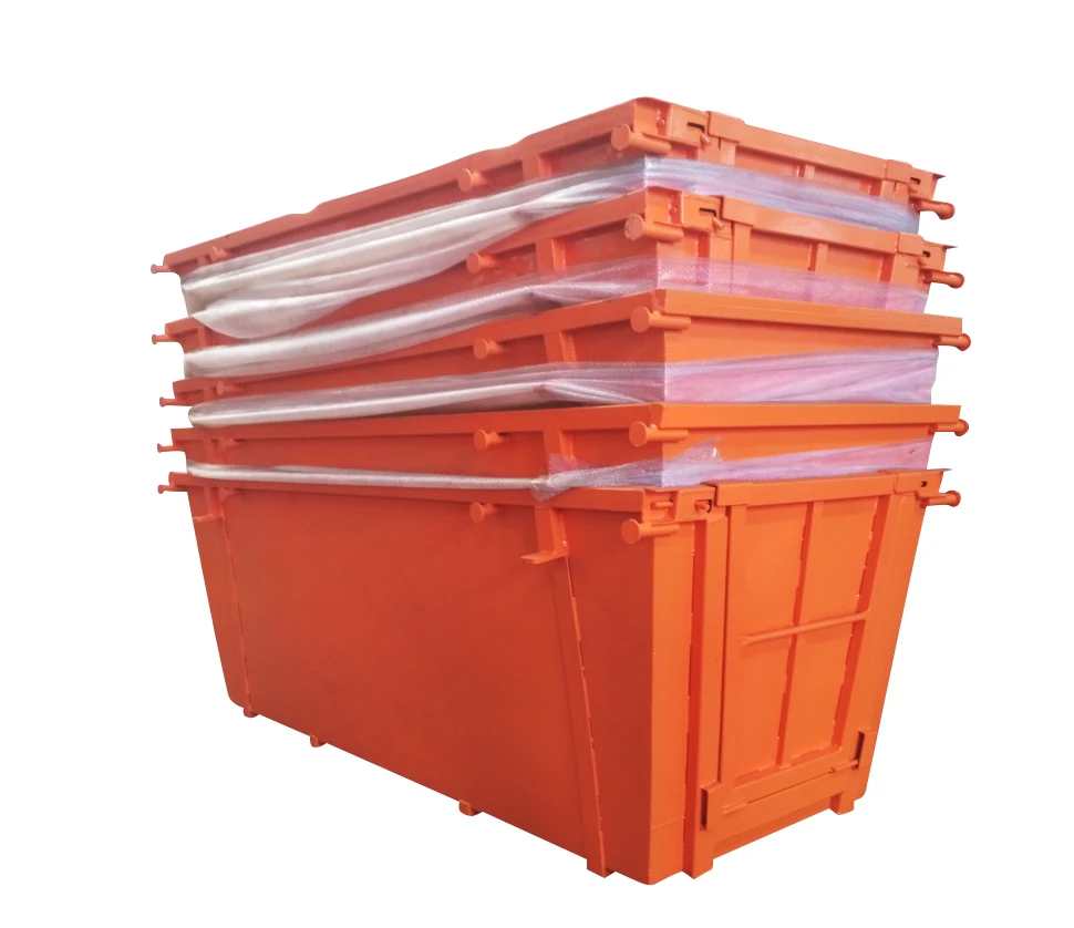 Custom Garbage Containers Garbage Bins Heavy Duty Galvanized Steel ...