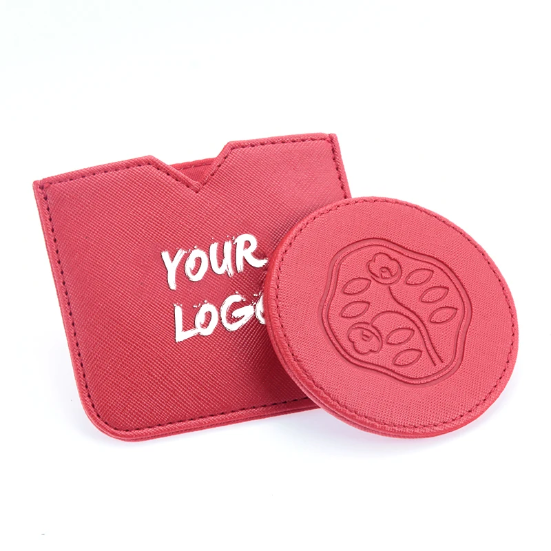 Custom LOGO compact mirror Promotion gift Cosmetic Handheld Detachable ...
