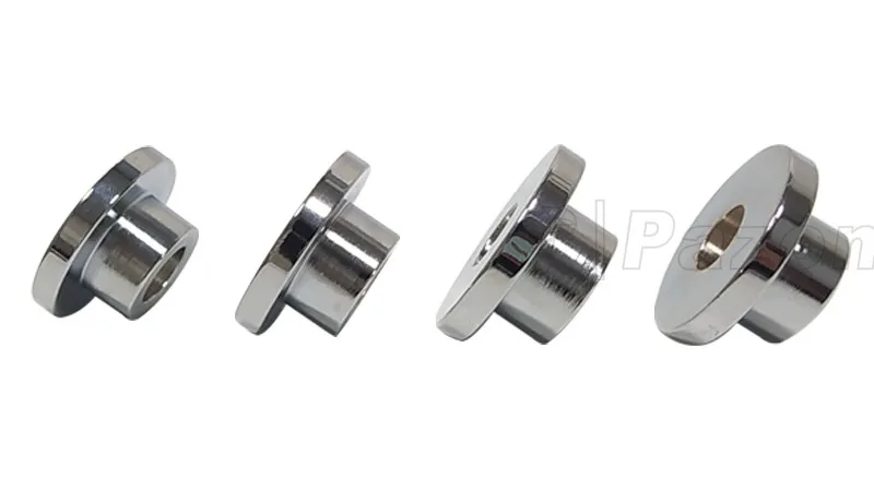 Solid Billet Handlebar Riser Bushing Chrome Riser Bushings For Dyna ...