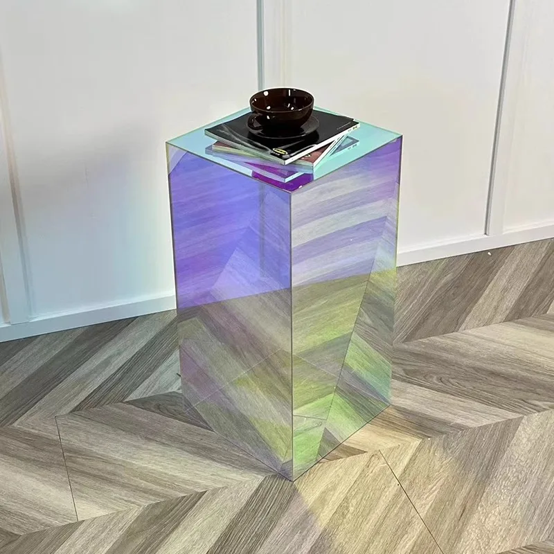 Transparent Acrylic Plexiglass Display Table Beauty Makeup Clothing ...