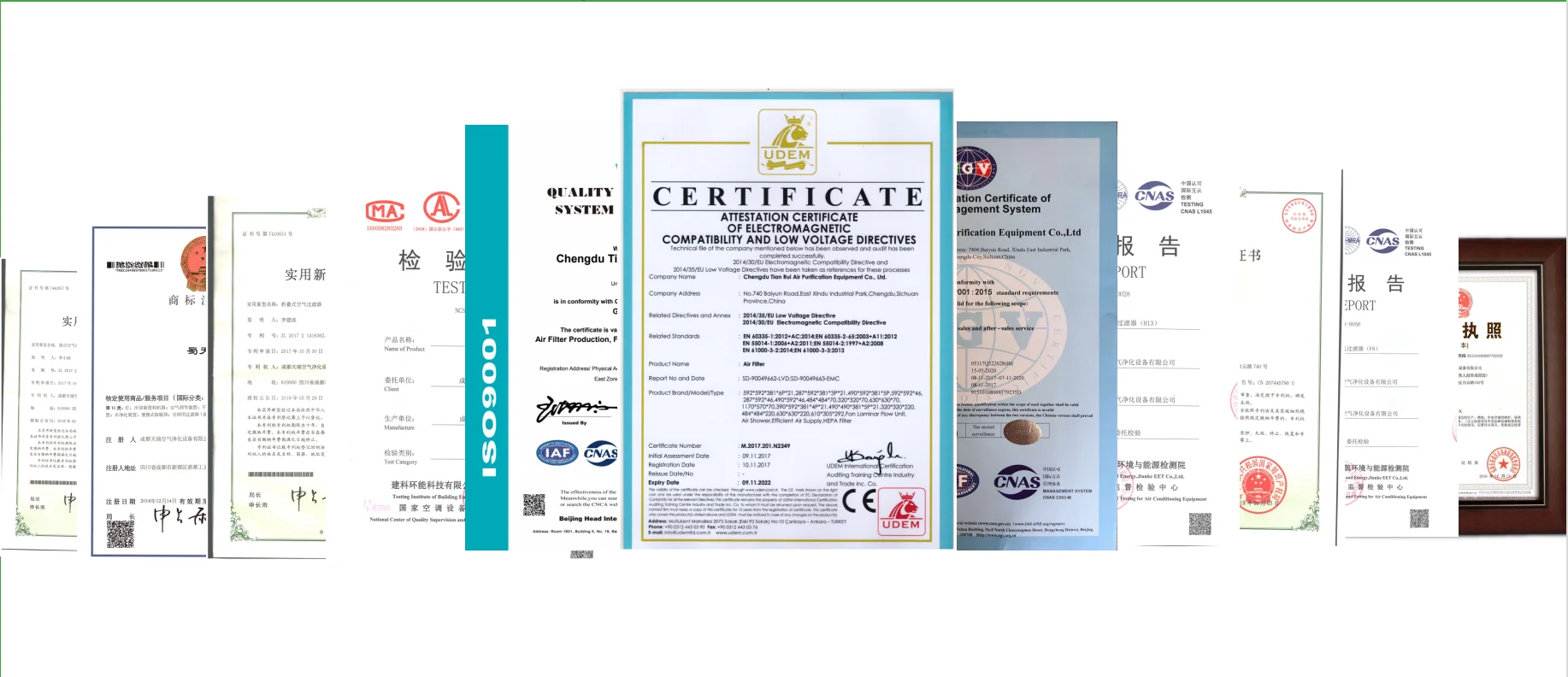 G4 / F5 / F6 / F7 / F8 / F9 (EN779) Merv 8 Pleated Air Filter AC ...