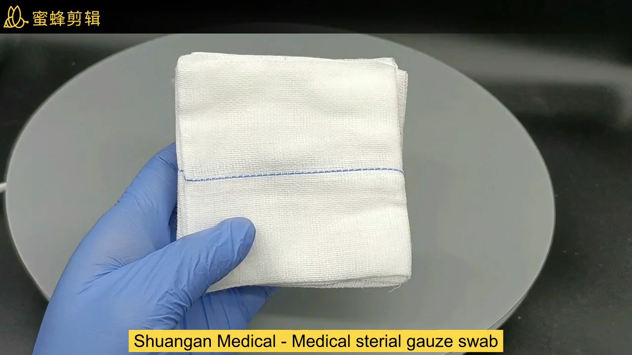 4 x4 5cm 10x10 medline cotton compress hemostatic gauze x ray sterile ...