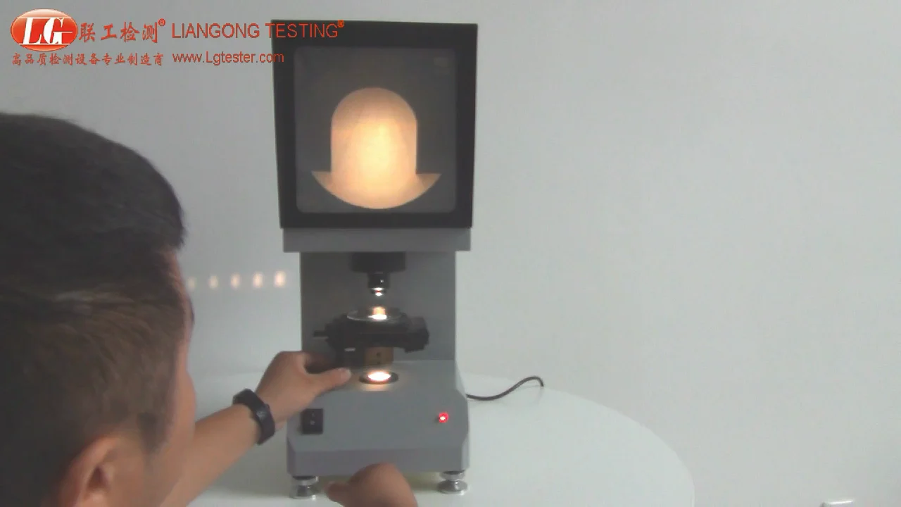 Pendulum Impact U V Notch Inspection Gap Projector For Metal Impact ...