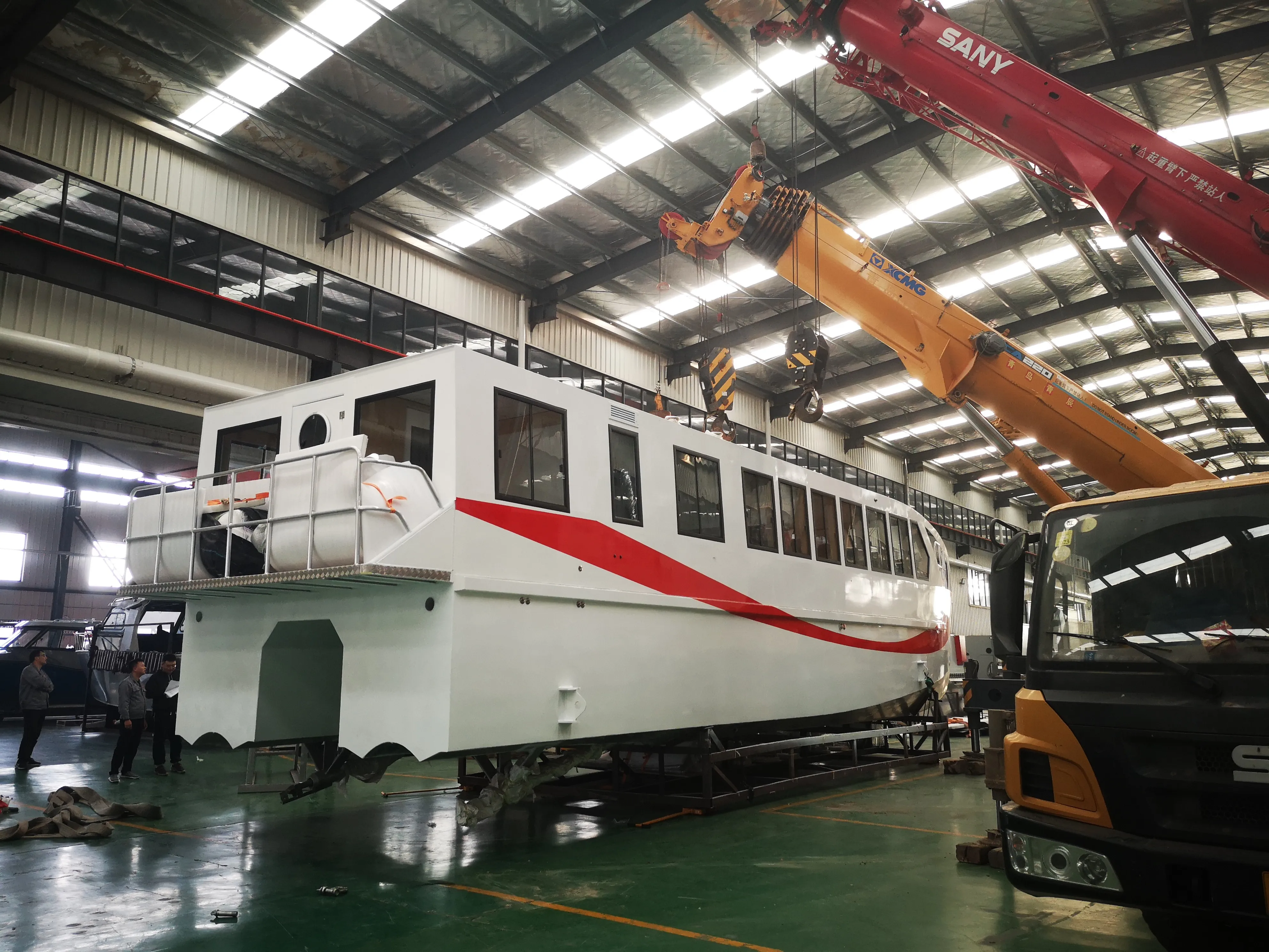 Alibaba.com: 15m 50 seats aluminum catamaran boat with inboard engine ...