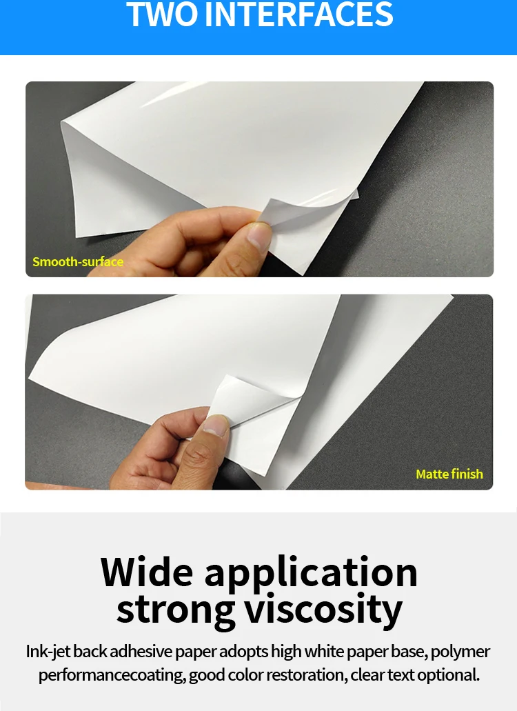 Custom Self-Adhesive Waterproof Logo Sticker Label Waterproof Design ...