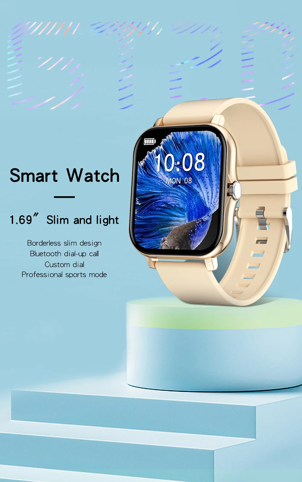 Alibaba Hot Products Smart Watch For Waterproof Watch Smartphone - Buy ...