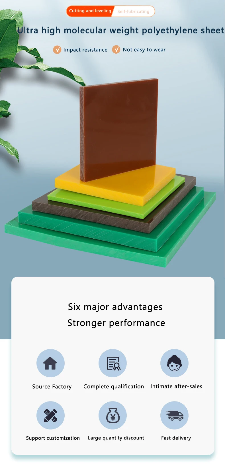 4x8 Feet High Density Polyethylene Cutting Board Pe Plate Pe 500 Plate ...