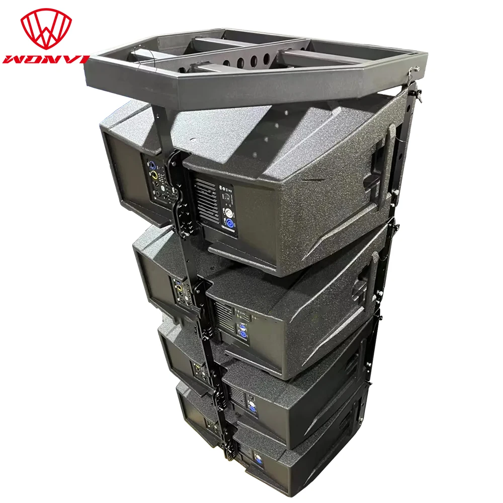Double 8 Inch Powered Line Array Speaker Hdl28a Active Pro Sound System ...