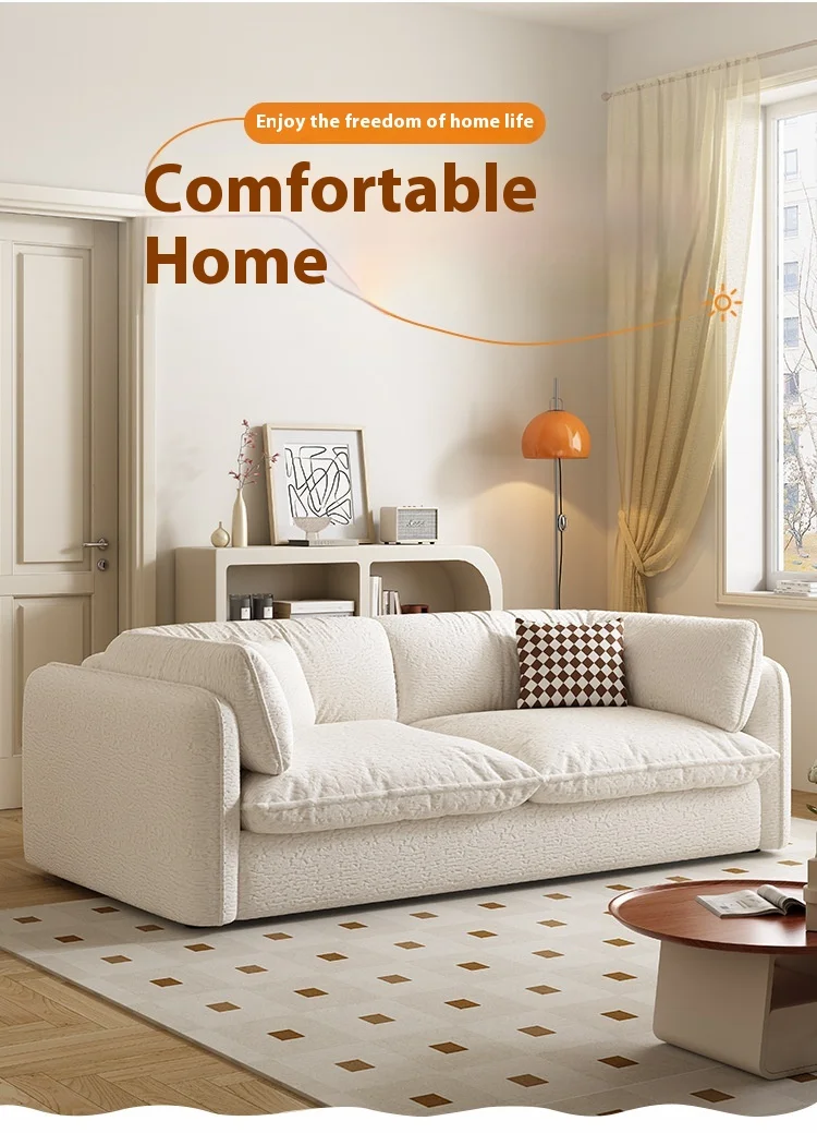 Modern Minimalist Convertible Sofa Bed - Wabi-Sabi Foldable Twin ...