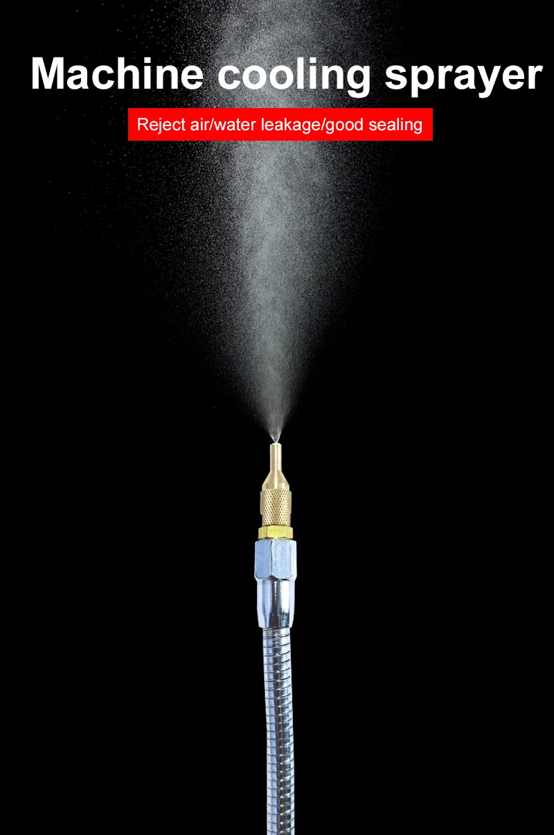 Mist Coolant Lubrication Spray System for CNC Lathe Milling Drill