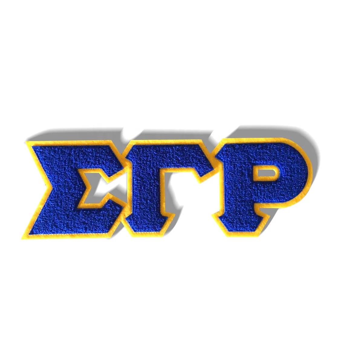 Custom Iron On Greek Letters Chenille Patches Omega Psi Phi Fraternity ...