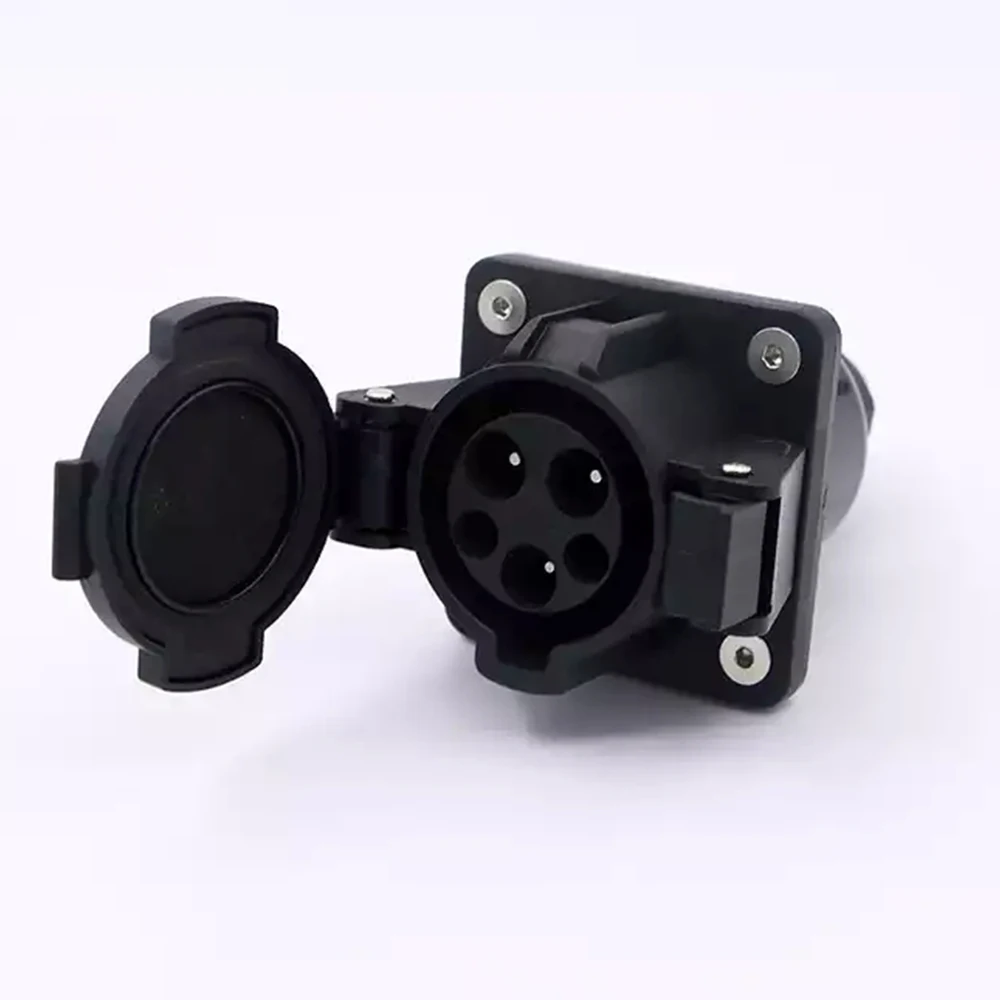 Type 1 Connector Sae J1772 Ev Socket Plug Electric Vehicle Car Charger ...