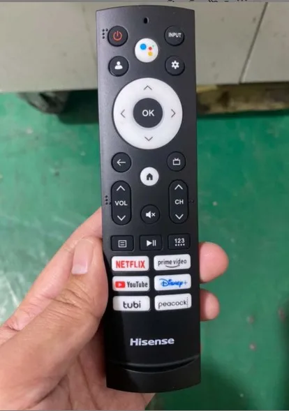 Rcu Remote Control Unit Erf3m90h Voice Remote Control For Hisense Led ...