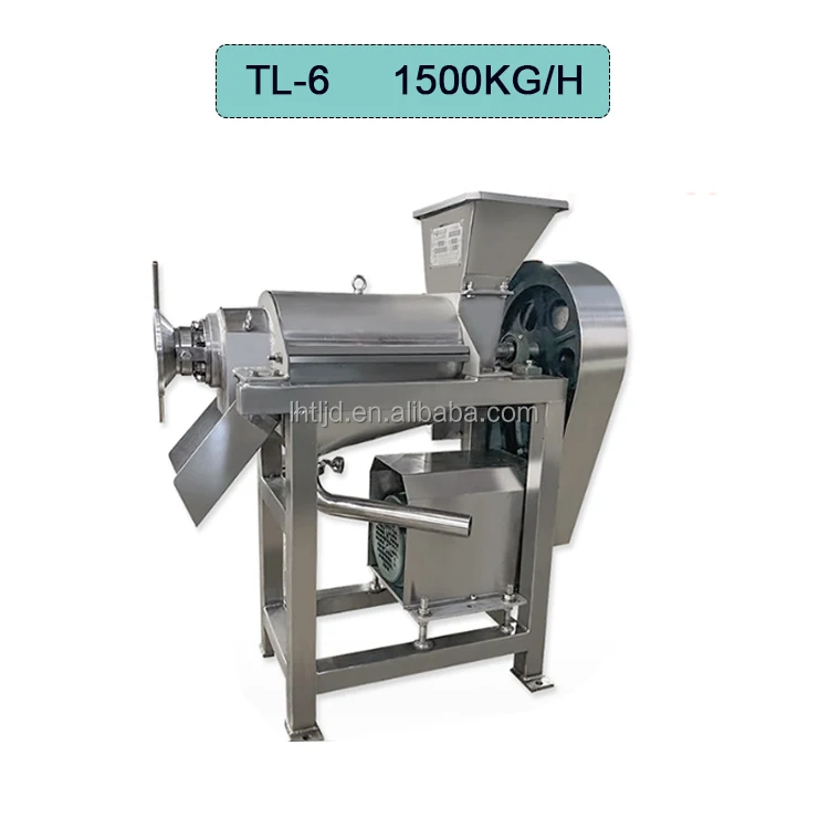 Industrial Large Scale Screw Juicer/ Vertical Fruit Vegetable Press ...