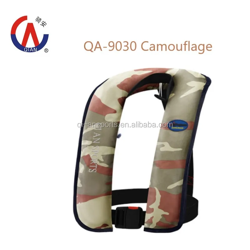 Marine Lifesaving Inflatable Pfd Survival Buoyancy Lifejacket Vest - Qa ...
