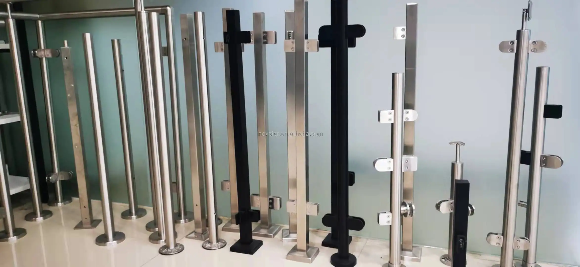 Glass Rail Post Fence Cost Square And Round Railings Attaching Deck ...