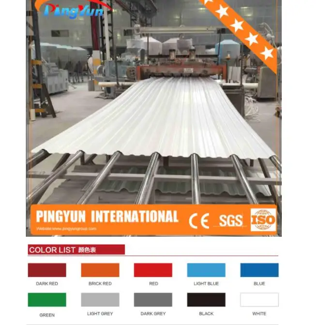 Plastic Corrugated Roof Sheet Pvc Asa Roofing Pvc Twinwall Panel For ...