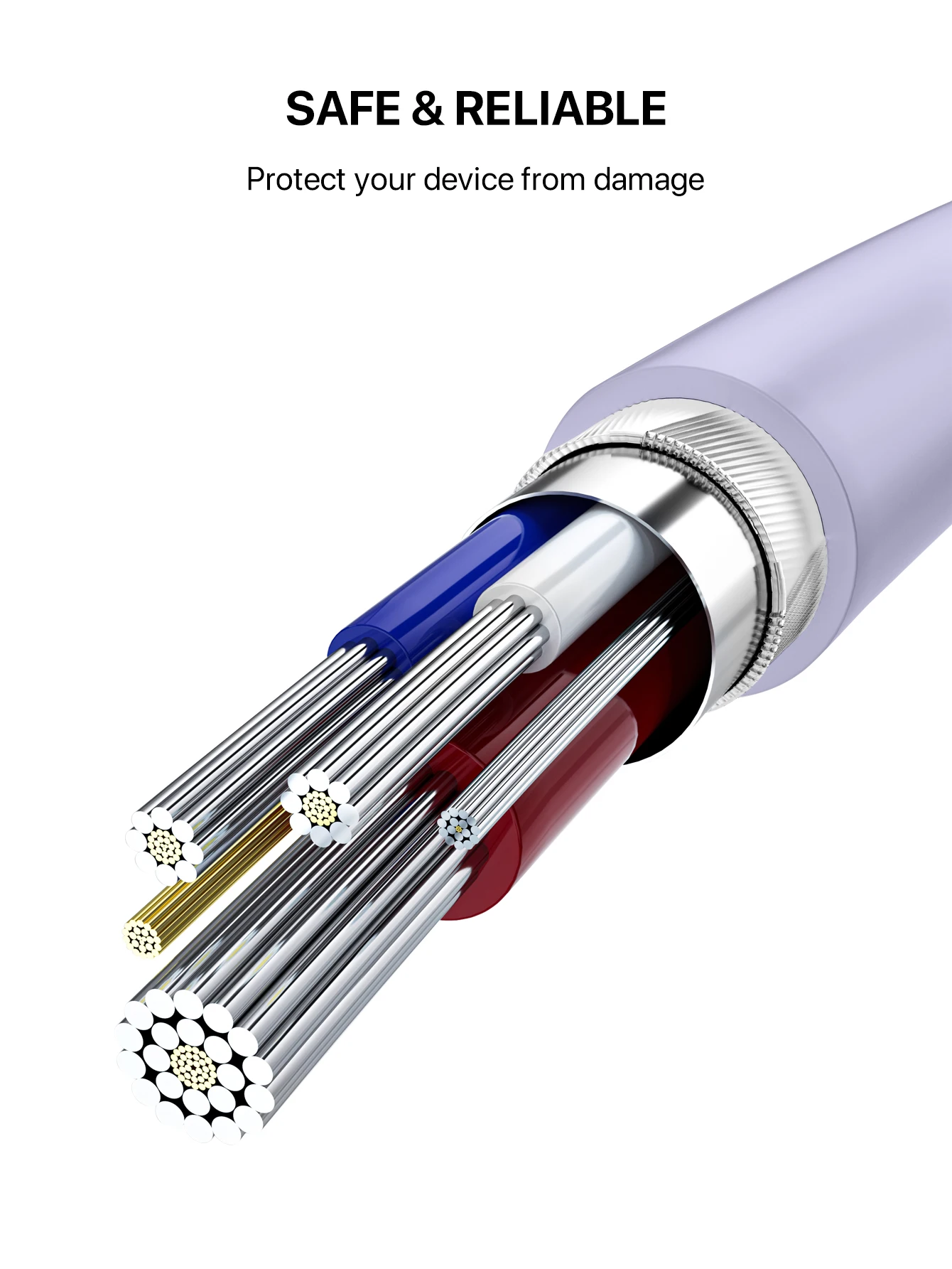 D8 Usb A To Lightning Data Line 2.4a Fast Charging Qc Fast Charging ...