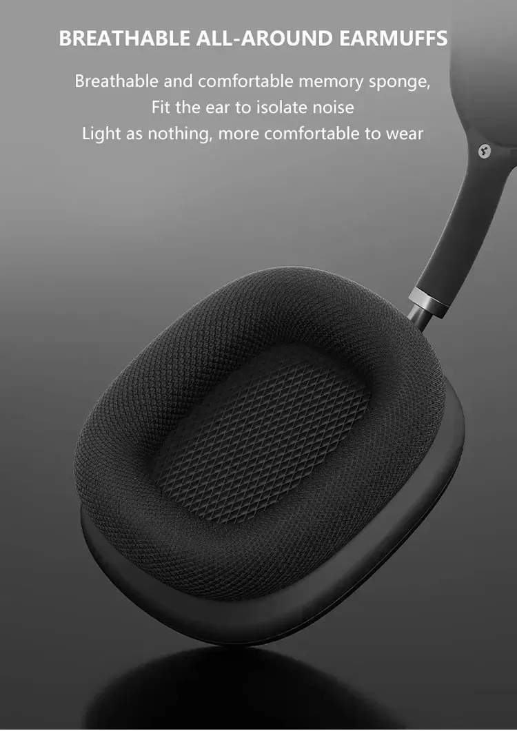 P9 Pro Max Wireless Bt Headphones Promax Noise Canceling Casque Sans ...