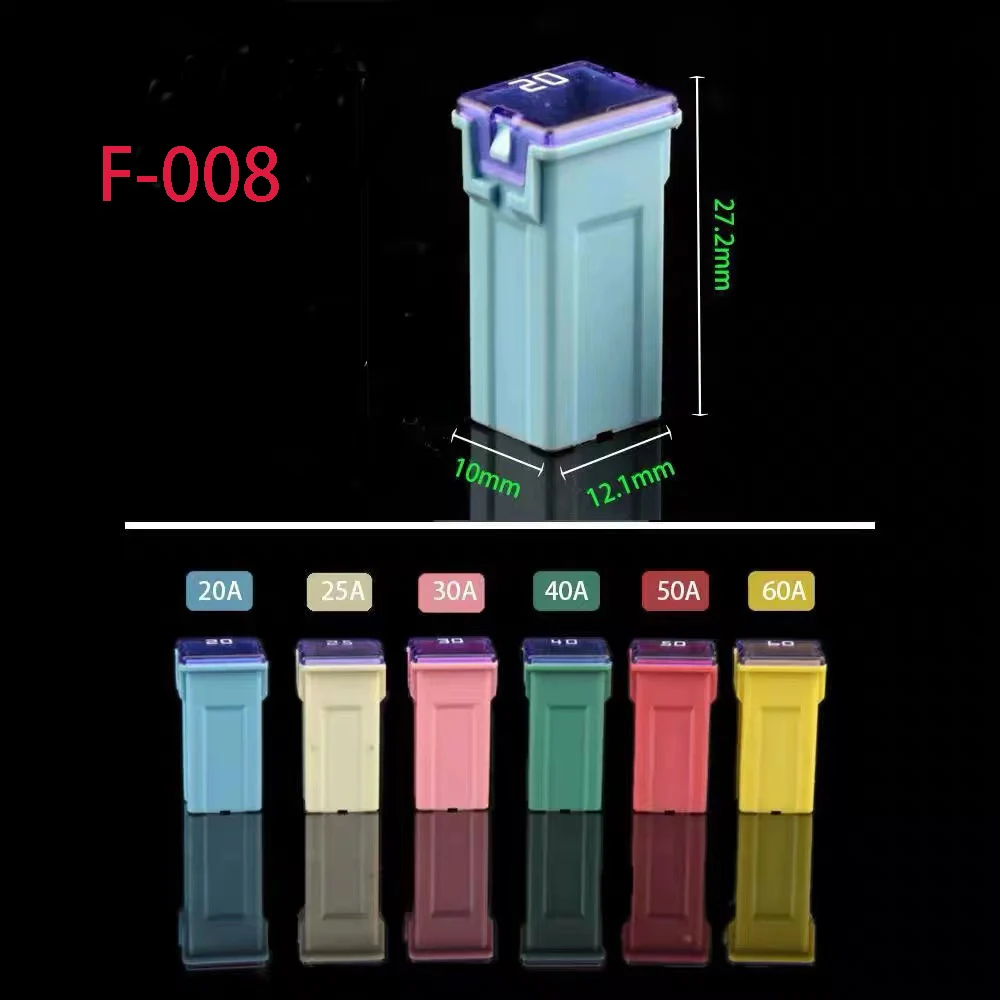 High Quality 20A ~60A Plastic Casing 2 Terminals Female Fuse Link for ...