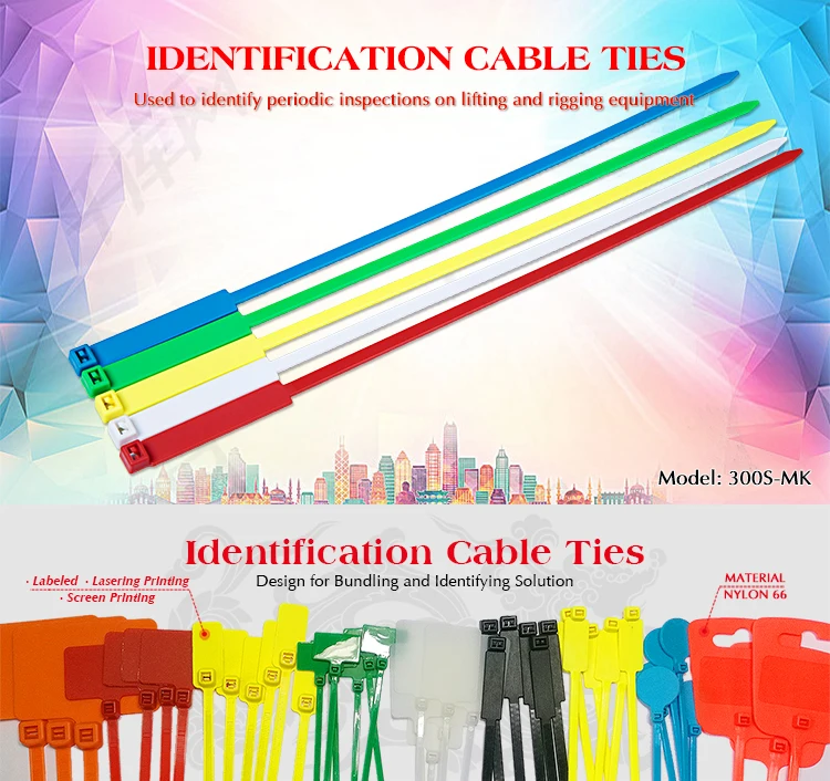 300MM Nylon Inspection Tags for Lifting and Rigging Equipments