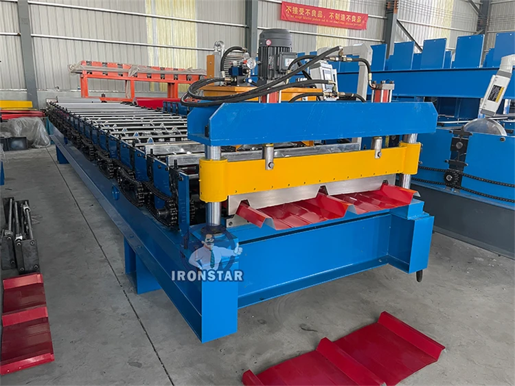 Zinc Plated Sheet Color Metal Machine Automatic Steel Panel Roll ...