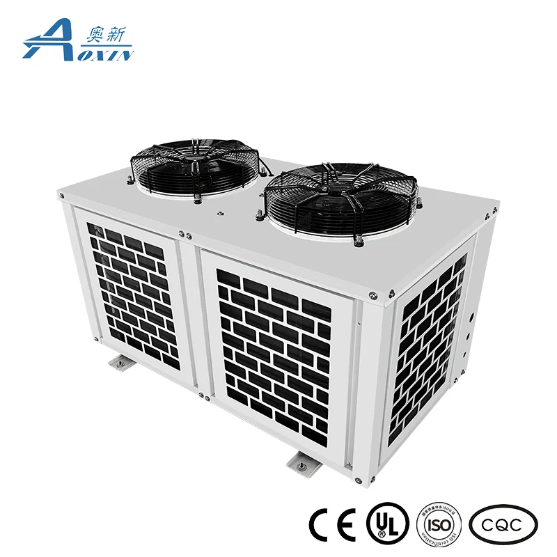 U Type 6hp Top Discharge Compressor Condensing Unit At Complete ...