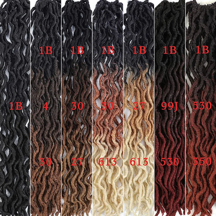 Gypsy Locs Curly Faux Locs Hair - Smooth, Soft, Easy Install