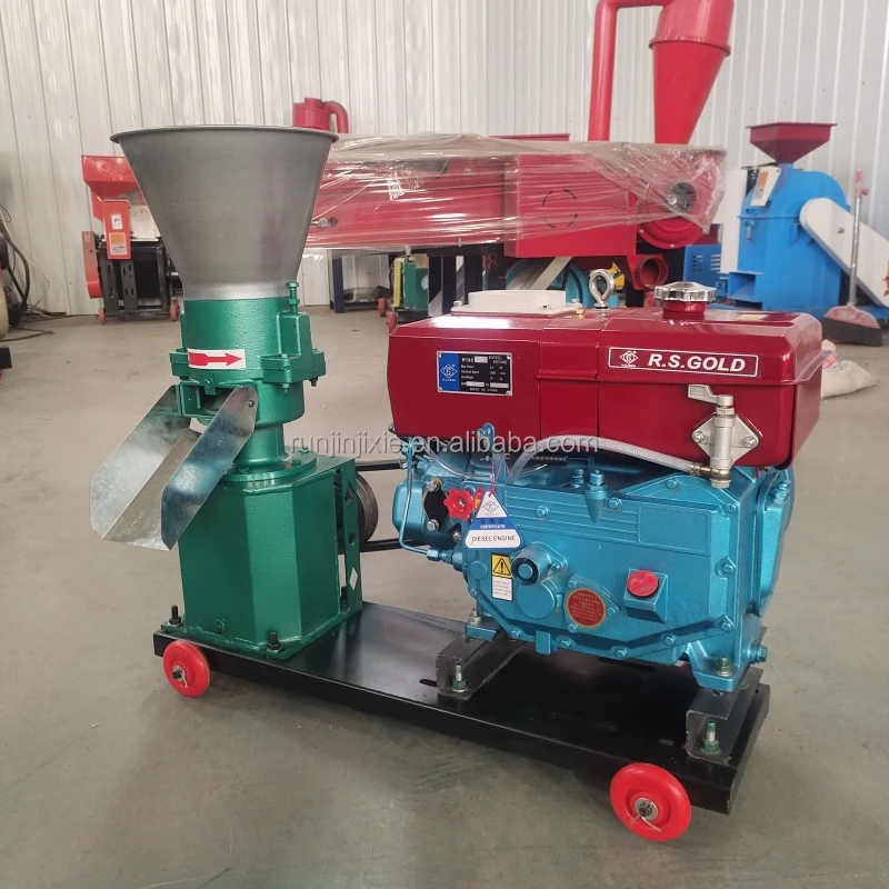 Poultry Chicken Farming Animal Food Pellet Machine Poultry Cattle Pig ...