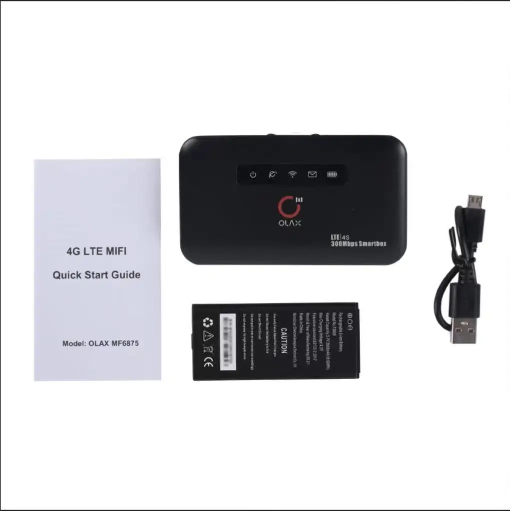 CPE OLAX MF6875 4G Hotspot Router - 300mbps Mini Wifi Router