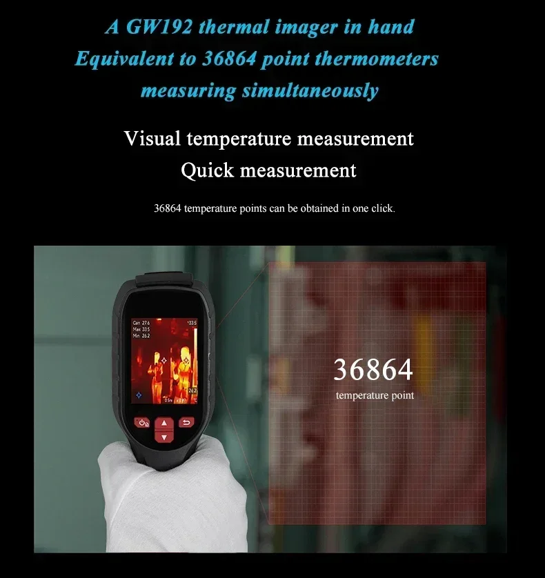 Infrared Thermal Imager 192x192 Pcb Circuit Floor Heat Pipe Detect ...