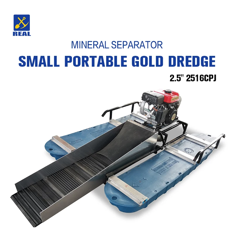 Direct Factory Sell Floating Gold Mining Dredge Small Portable Dredger ...