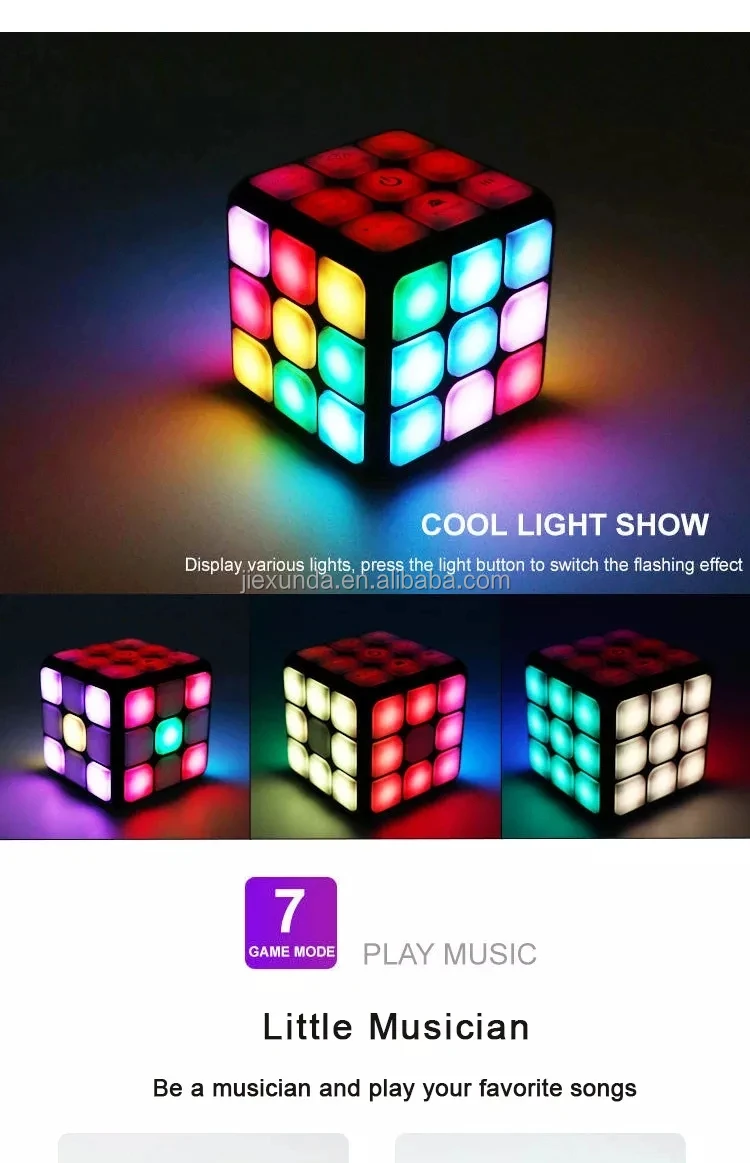 Autism Sensory Toys - Flashing Cube Brain Game for Kids