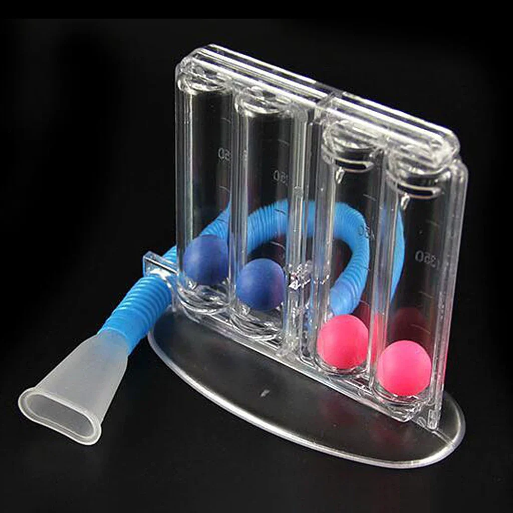 Lung Deep Breathing Trainer Exerciser Device Incentive Spirometer 4 ...