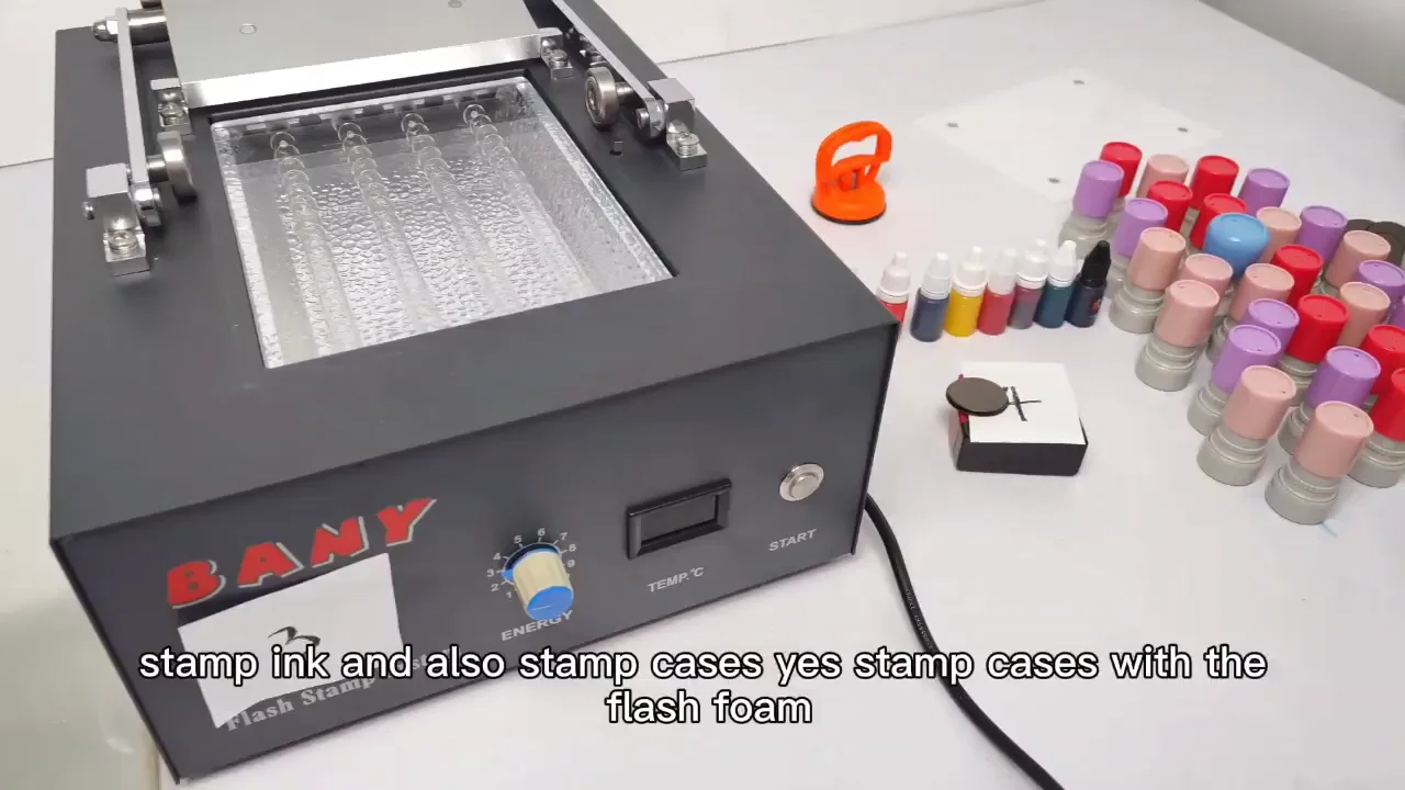 Large Size Photosensitive Rubber Pre Inked Stamp Making Machine ...