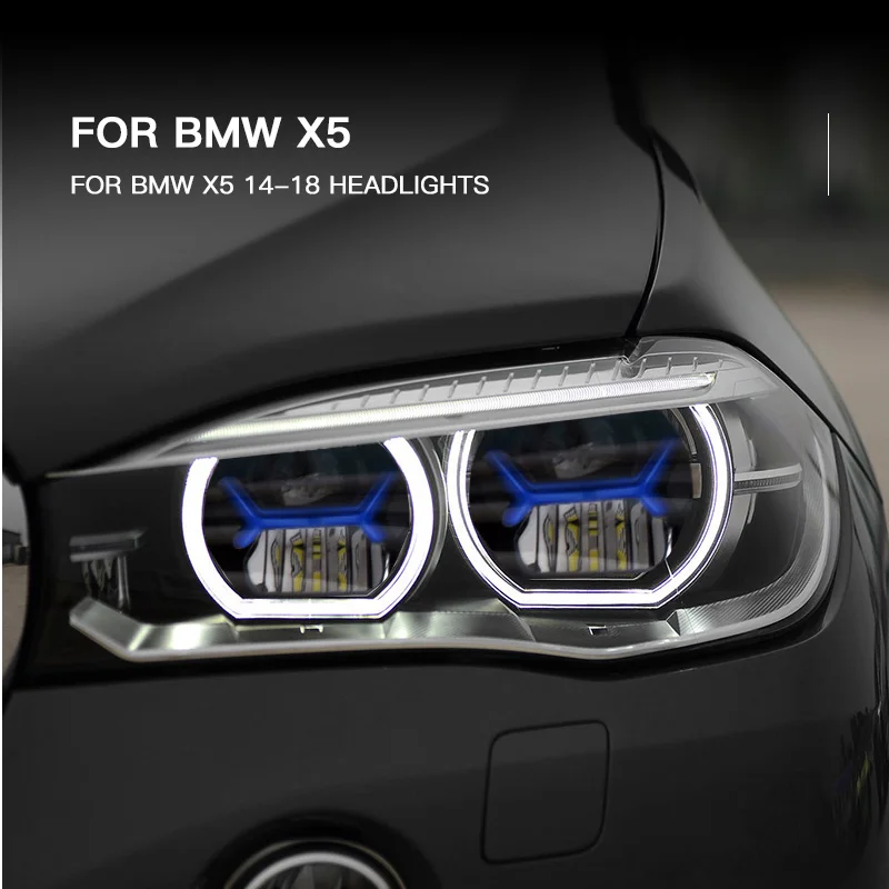 Auto Car Parts For Bmw X5 E70 Car Headlight Led Upgraded Headlight For ...