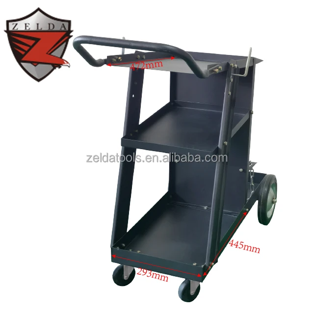 3-tier Portable Welding Cart Trolley For Mig Welder - Buy 3-tier ...