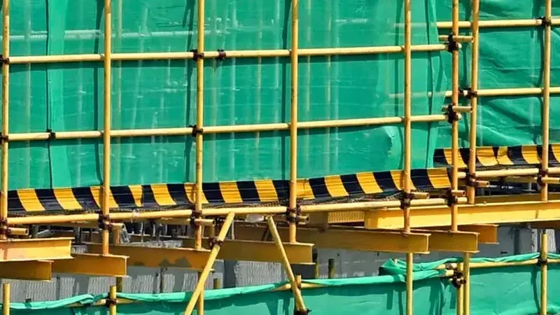 High Quality Green Color Wind And Dust Proof Construction Building ...