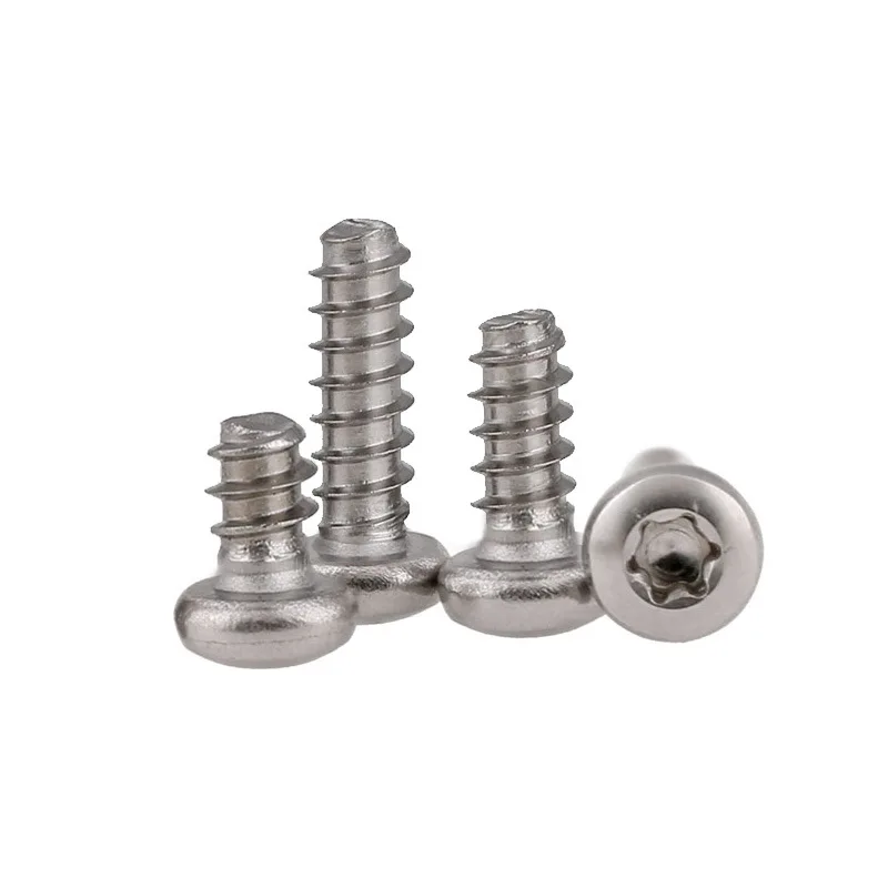 304 Stainless Steel Round Head Internal Plum Blossom Groove Flat Tail ...