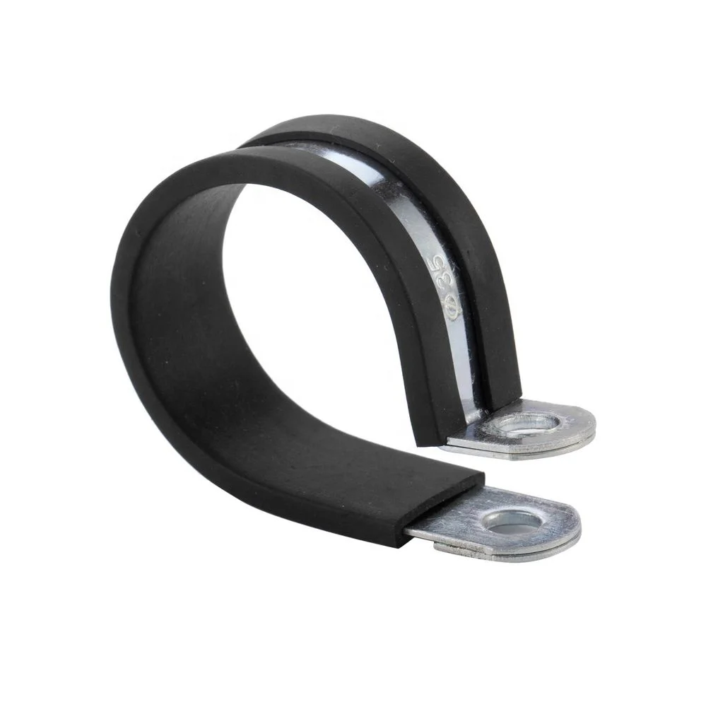 Steel Rubber Hose Clamp with Rubber Cushion| Alibaba.com