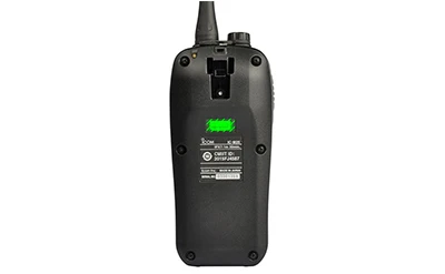 Icom M25 Two Way Radio Ic-m25 Handheld Long Range 5w 128 / 16 Channels ...