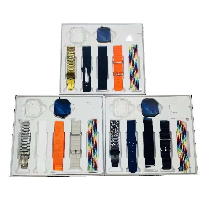 Reloj Inteligente I20 Ultra Max Suit,Caja 10 En 1,Pantalla Grande De 2 ...