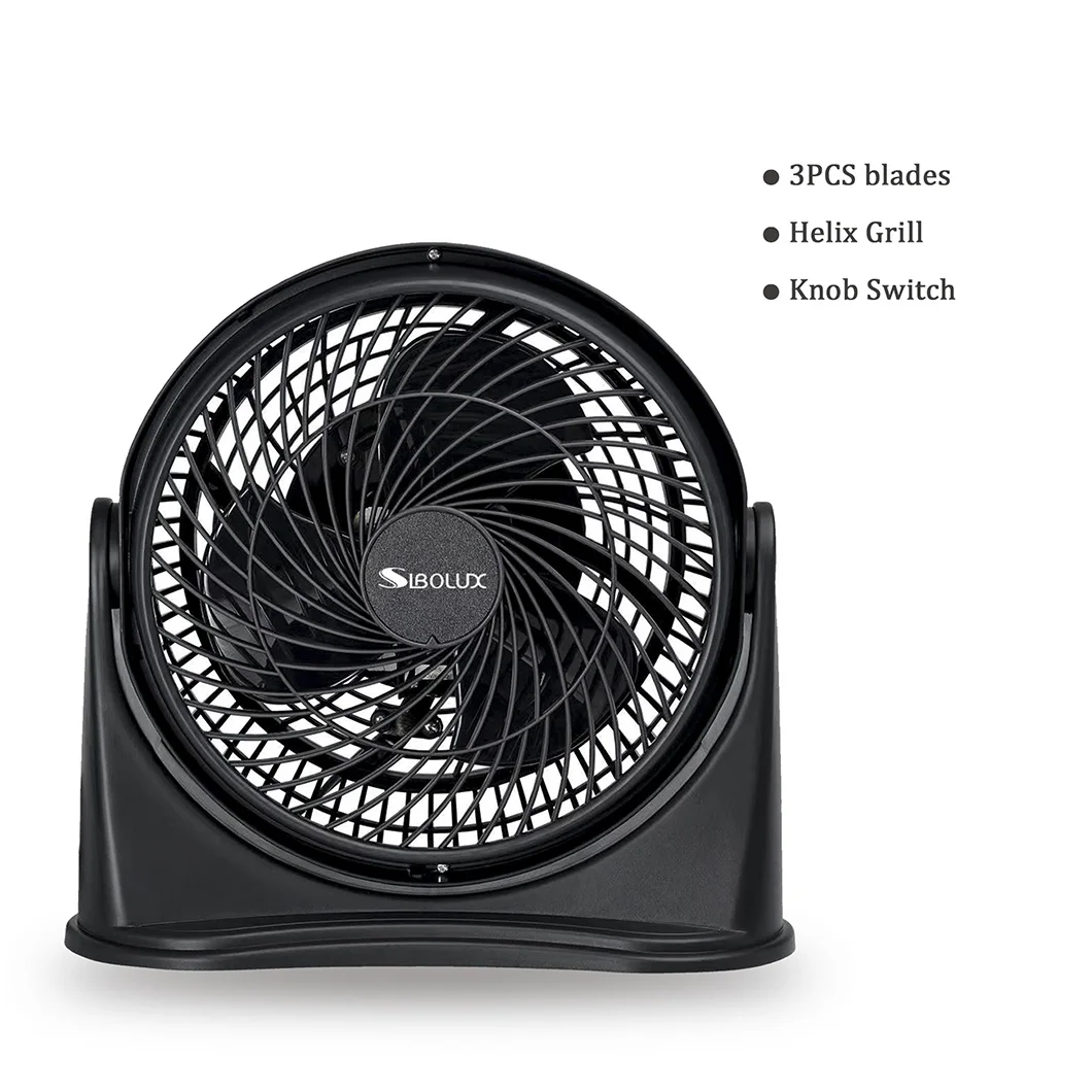 Wholesale Rotating Table Fan Cooling Air 3-speed Circulator Turbo Box ...