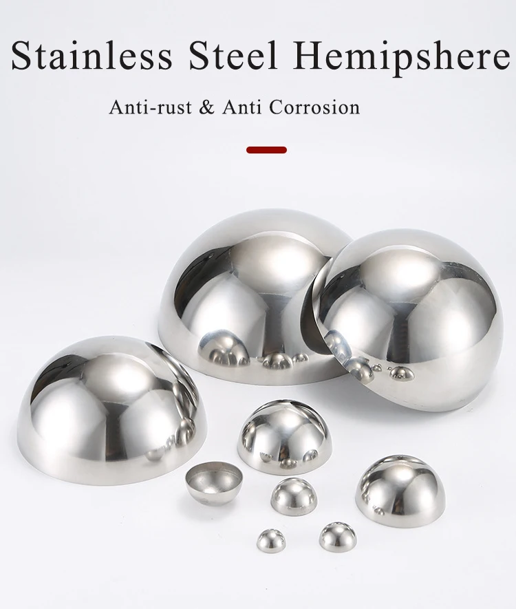 Wholesale Large Metal Hemisphere - 1m 304 Stainless Steel