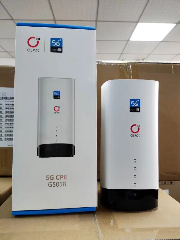 Olax G5018 Hotsale 5g Cpe Router Wifi6 Wireless Modem 5g Wifi Router With Sim Card Slot - Buy 5g ...