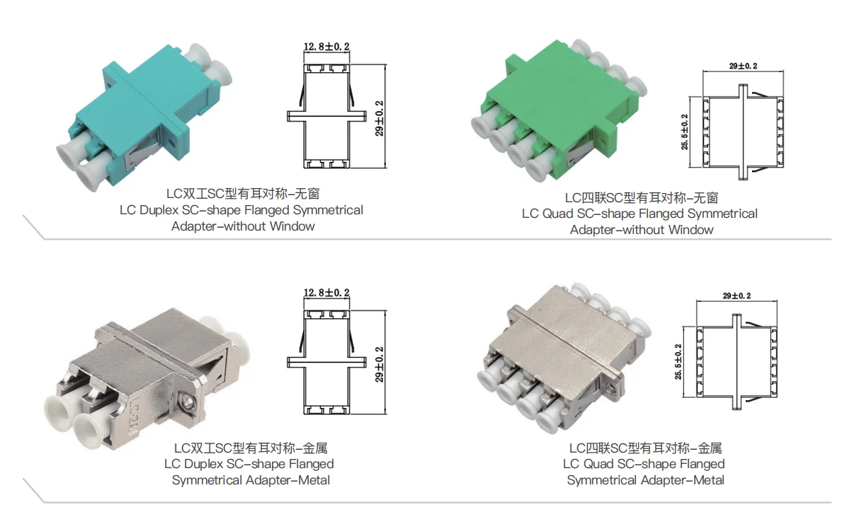 Fiber Optical LC adapter simplex duplex 2/4/6/8/12 port| Alibaba.com