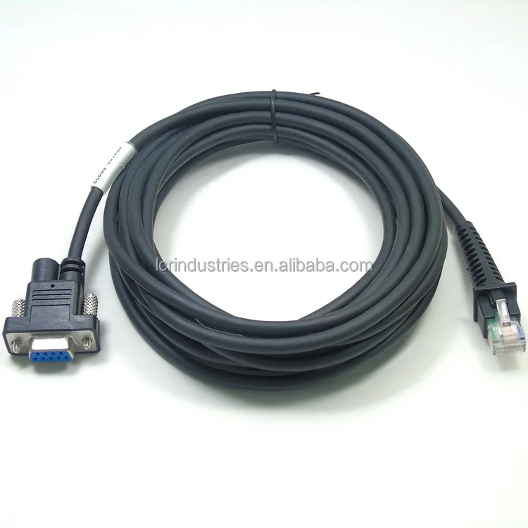 RJ45 RJ50 RS232 Barcode Scanner Cable for Datalogic Magellan 8201