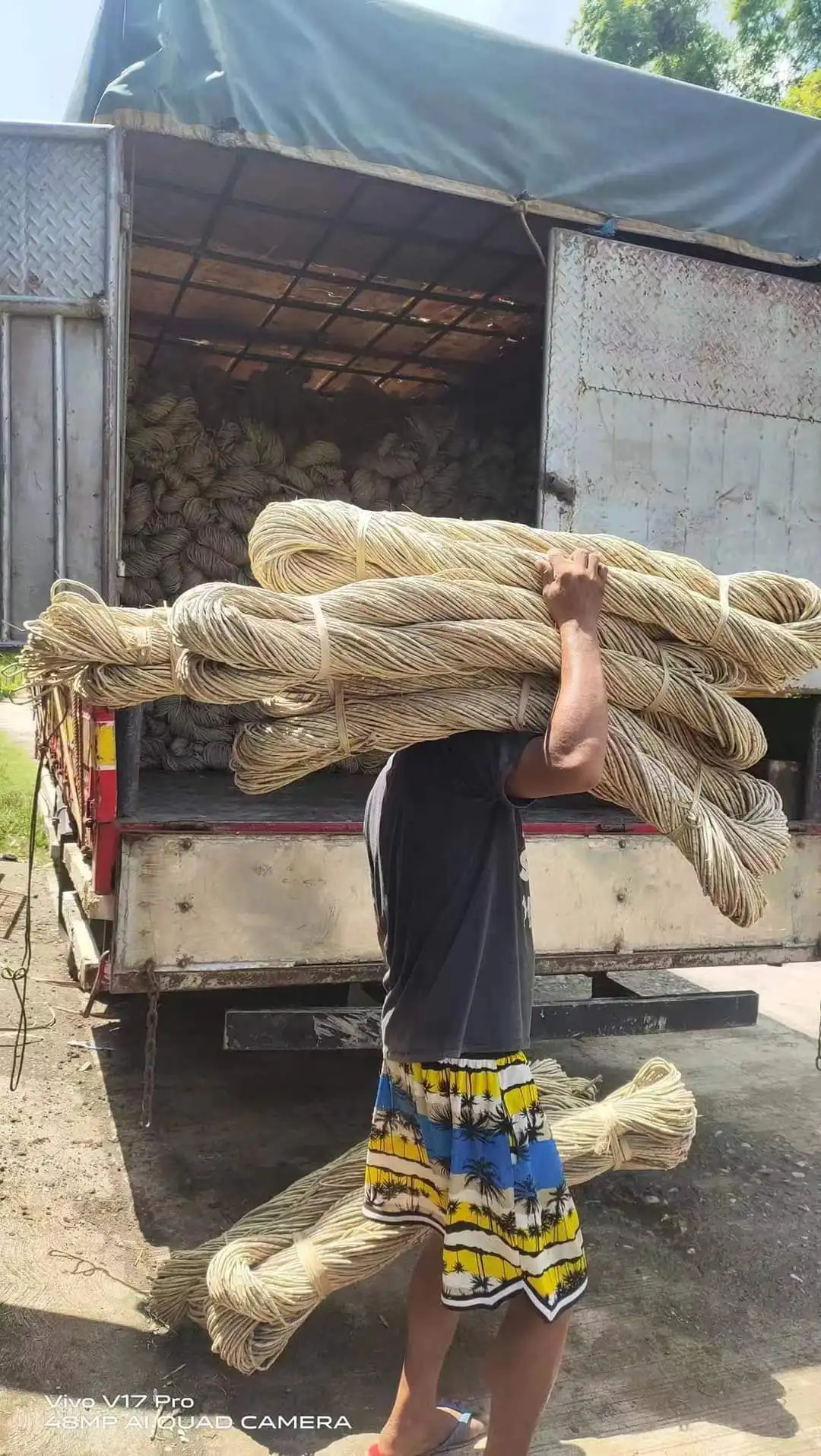 Philippine Buri Rope - Natural Fiber for Crafts & Baskets